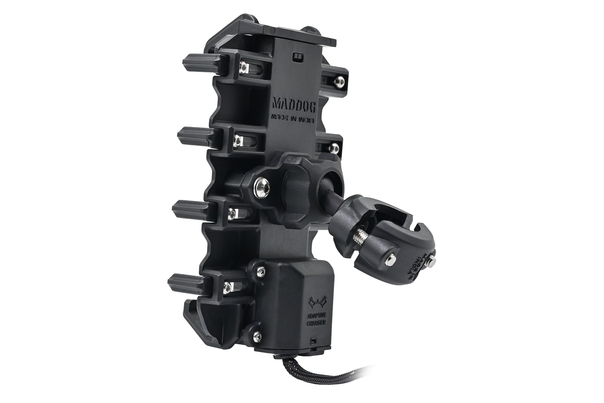 MADDOG CLAW- Mobile Mount with Charger – Biker's Pad