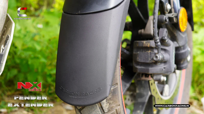 Front Fender Extender for Honda NX500 by Carbon Racing – Biker's Pad