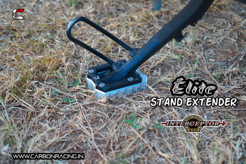 INTERCEPTOR 650 / GT 650- Kick Stand Extender- By Carbon Racing – Biker ...