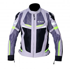Scala- X Force Riding Jacket- Off White Grey – Biker's Pad