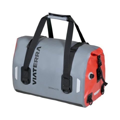 ViaTerra- DryBag 55L and 40L - 100% Waterproof Motorcycle Tailbag (Uni ...