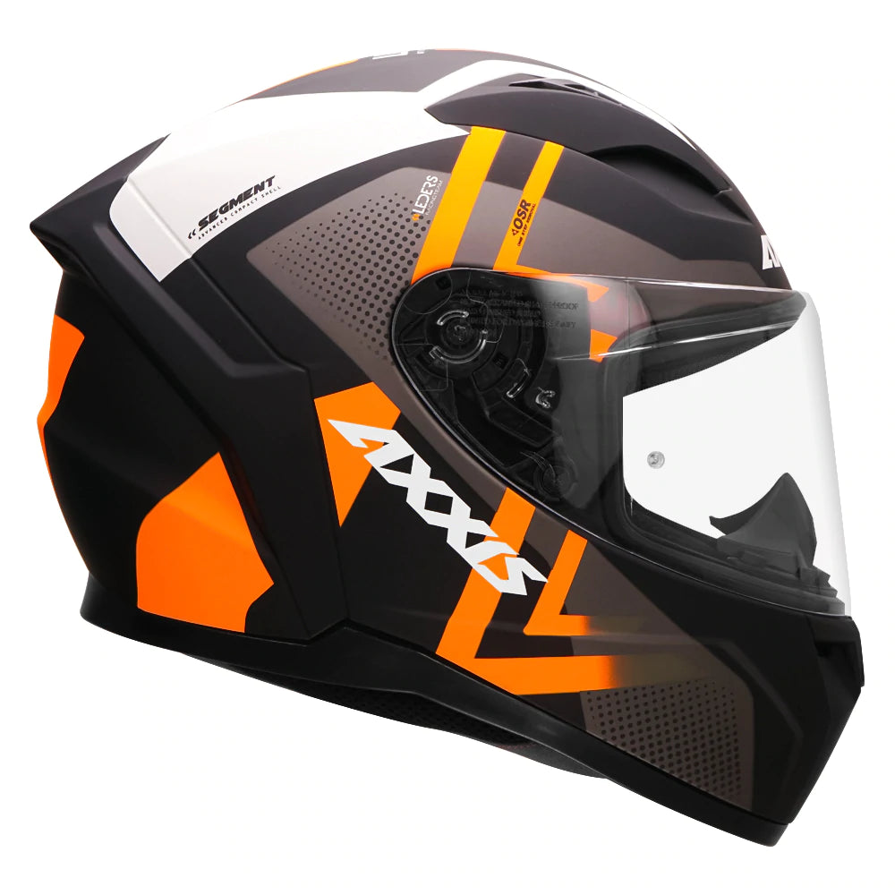 AXXIS- Segment Leders (Gloss) Motorcycle Helmet – Biker's Pad